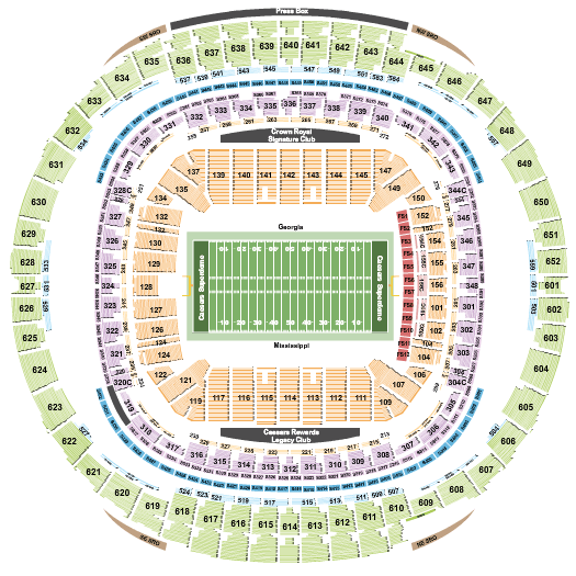 Sugar Bowl 2026 Tickets | Georgia vs Ole Miss CFP Quarterfinal
